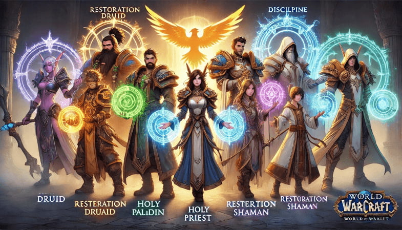 Healer Tier List in 11.1 The War Within: Best Classes And Specs